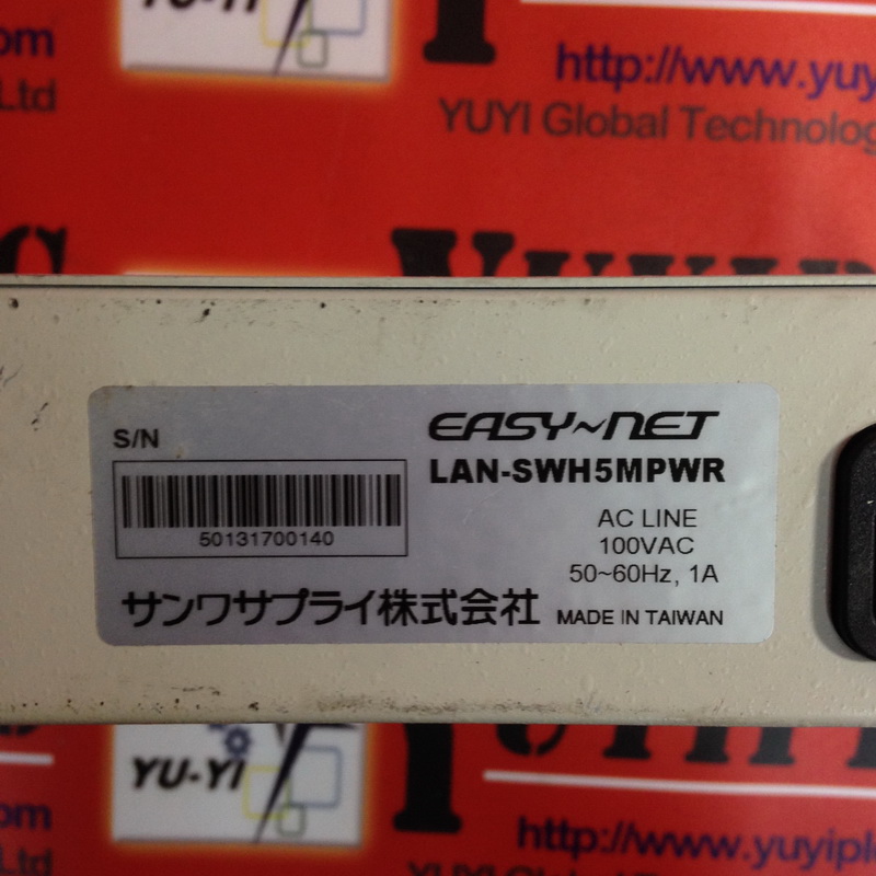 SANWA SUPPLY LAN-SWH5MPWR - 裕益科技自動化設備可程式編碼器PLC分散式控制系統DCS